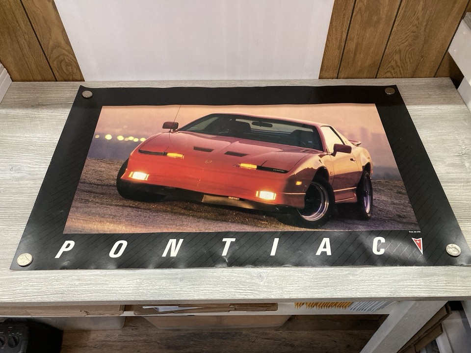 Vintage Pontiac Trans Am GTA Poster - Large 32x20 Inch Poster! | eBay