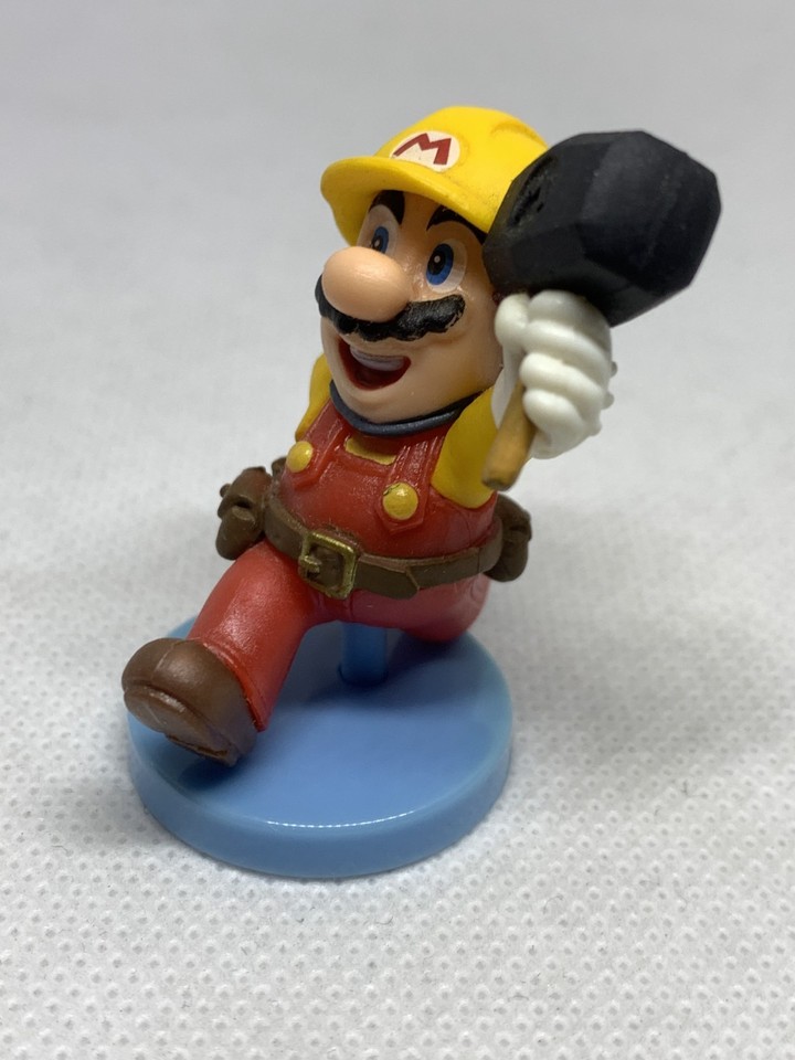 Super Mario Choco Egg Maker Builder Mario mini Figure Furuta Japan ...