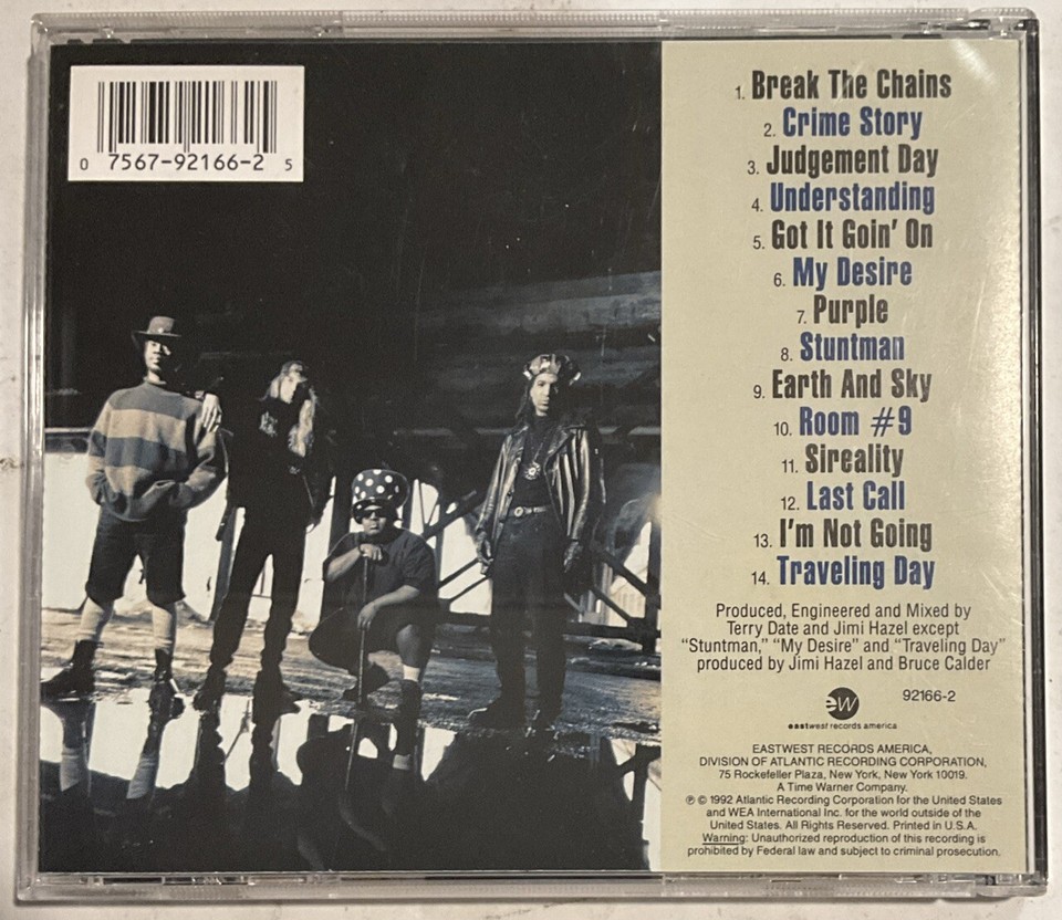 24-7 Spyz - Strength in Numbers CD 1992 EastWest – 7 92166-2 ...