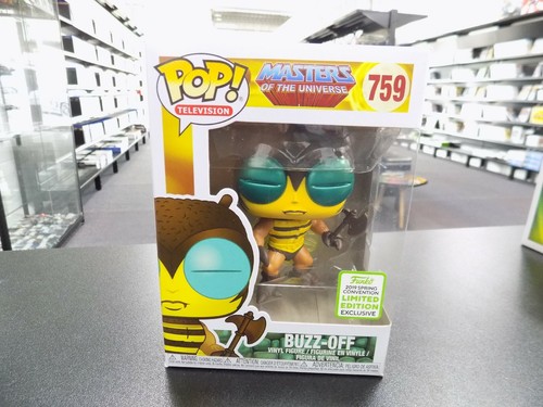 Brand New Funko Pop BUZZ-OFF Masters of the Universe 2019 ECCC 759 ...