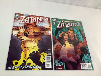 ZATANNA #4 & #5 STEPHANE ROUX COVER ART (2010, DC COMICS) | eBay