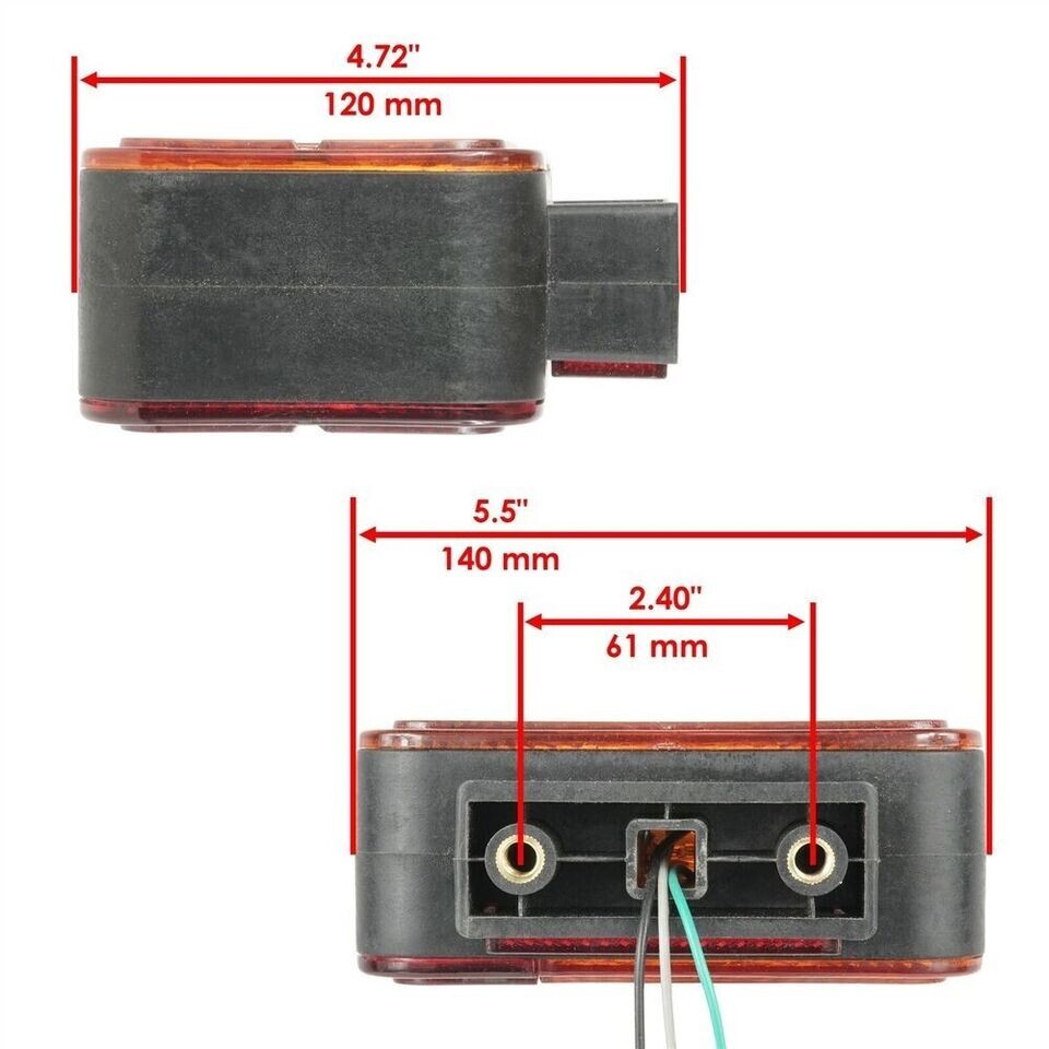 Left Taillight Assembly fits John Deere 2027R 2305 2320 2520 2720 ...