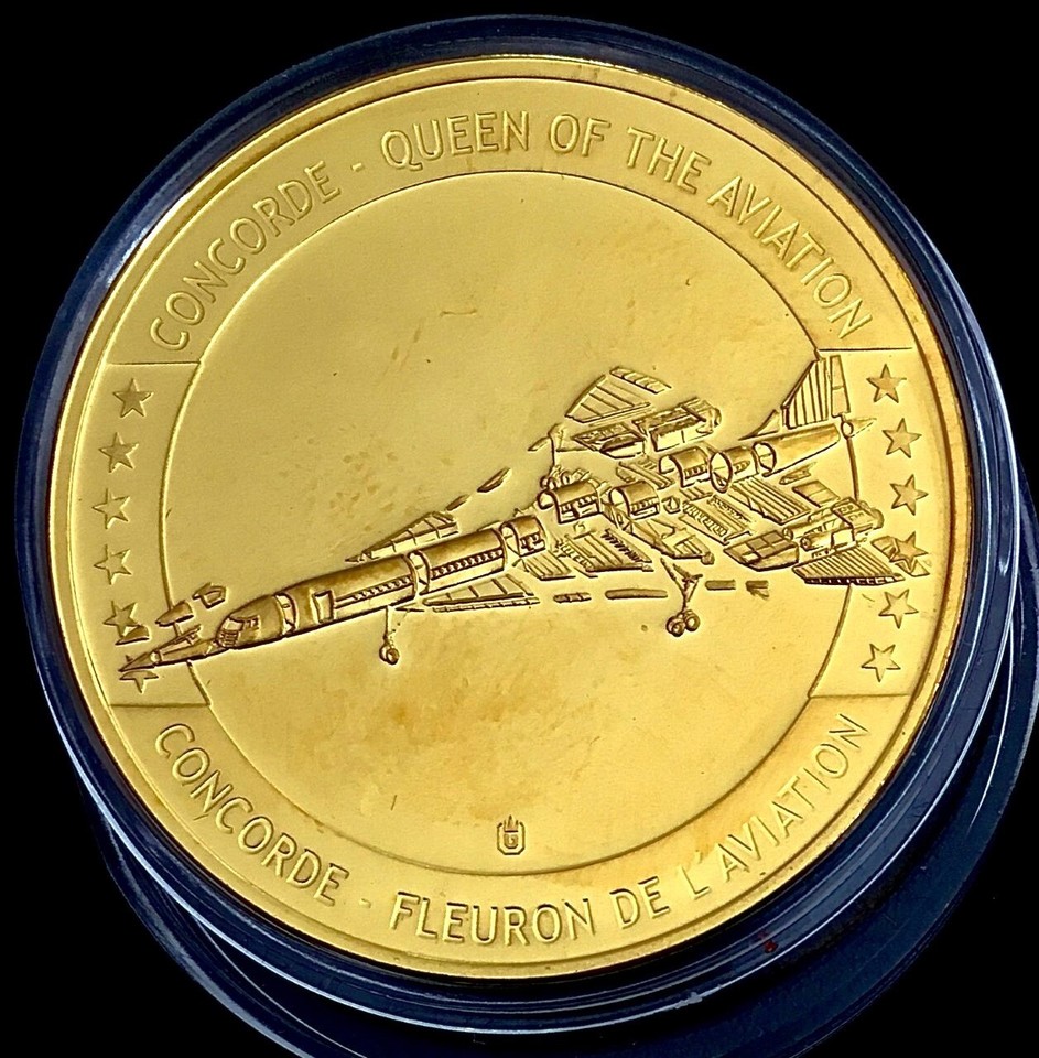 Windsor Mint "Concorde The Queen of Aviation" 6 coins Boxed and COA's ...