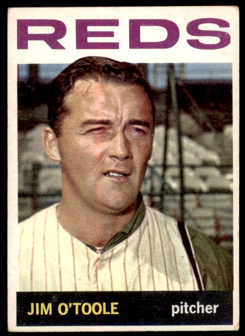 1964 Topps Jim O'Toole - Good Cincinnati Reds #185 | eBay