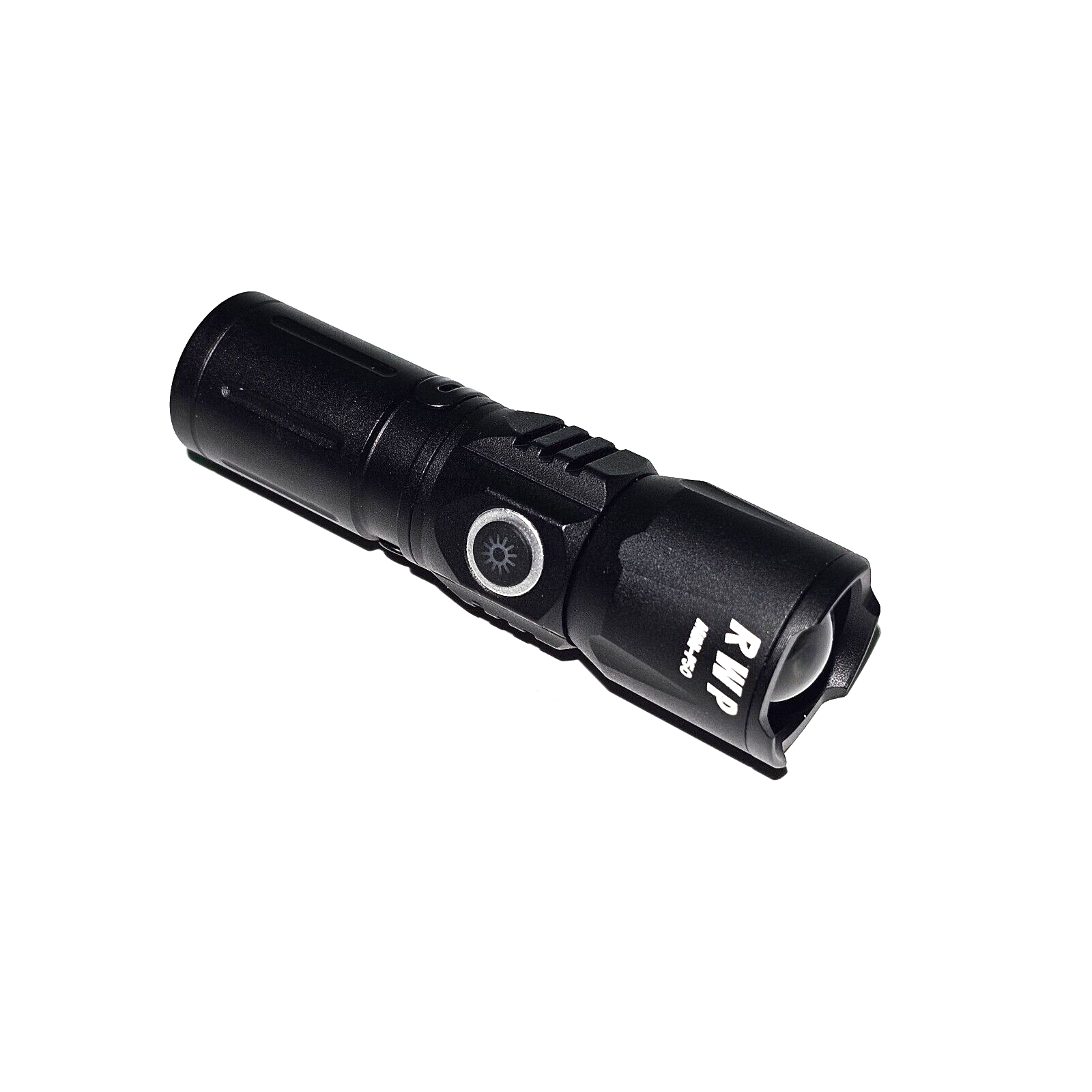 RWP MINI-P50 Tactical EDC Flashlight USB-C Rechargeable Zoom Dual Clip ...