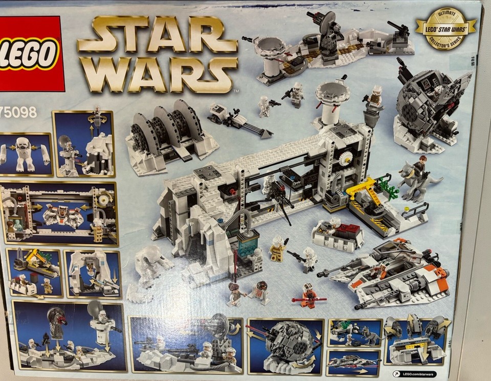 Lego Star Wars Set 75098 Assault on Hoth, New in Sealed Box from 2016 ...