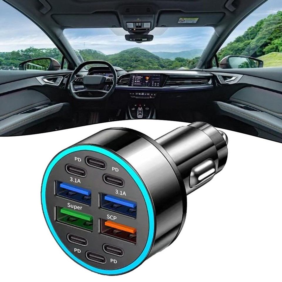 Innovative Car Charger with Sturdy Construction and Multi Device ...