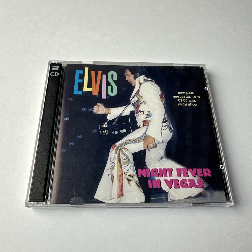 Elvis Presley Night Fever in Vegas 2CD Live 1974 Rock Legends | eBay
