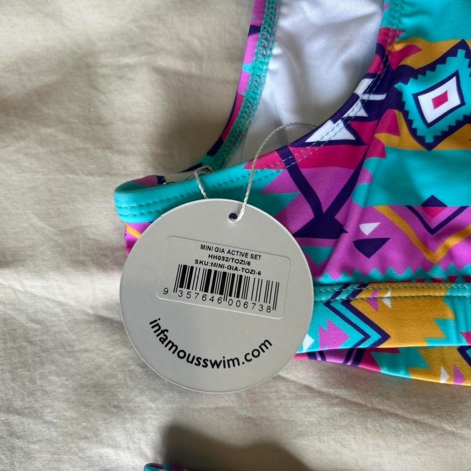 Infamous Swim Girls Bathers/Swimwear *BRAND NEW* - Mini Gia Bikini Set ...