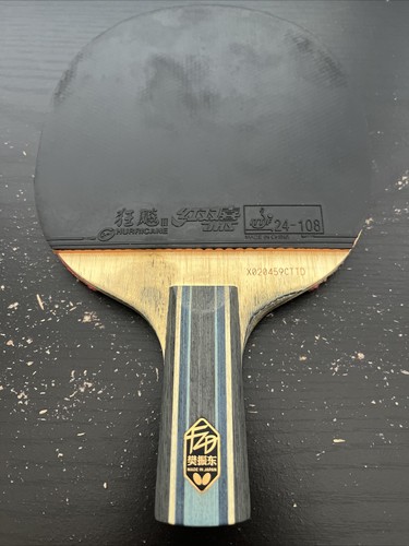 Butterfly Table Tennis Blade Fan Zhendong Super ALC-CS Chinese Penhold USED | eBay