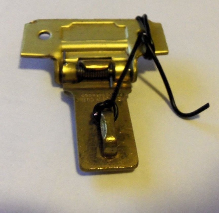 Brass Guitar case Hasp / Latch Presto style 1950's-60's Fender Tweed ...