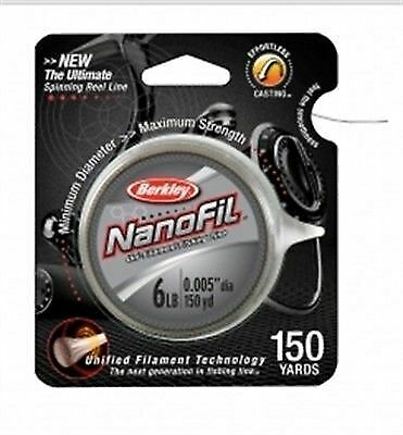 Berkley Nanofil 300yd Lo-vis Line 10 LB 300 Yds 10lb Clear Mist ...