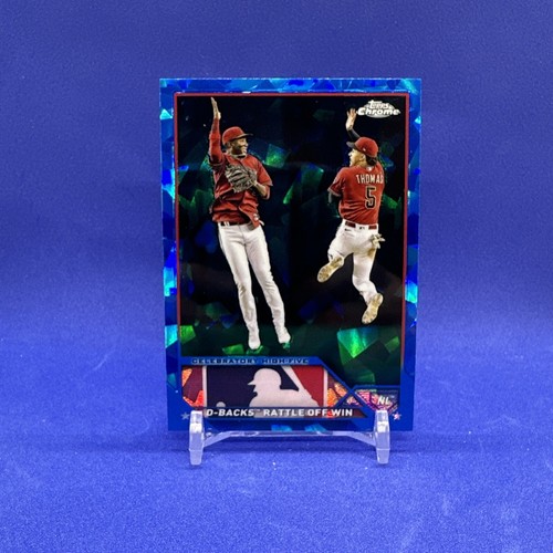 D-Backs Rattle Off Win 2023 Topps Sapphire Refractor Arizona ...