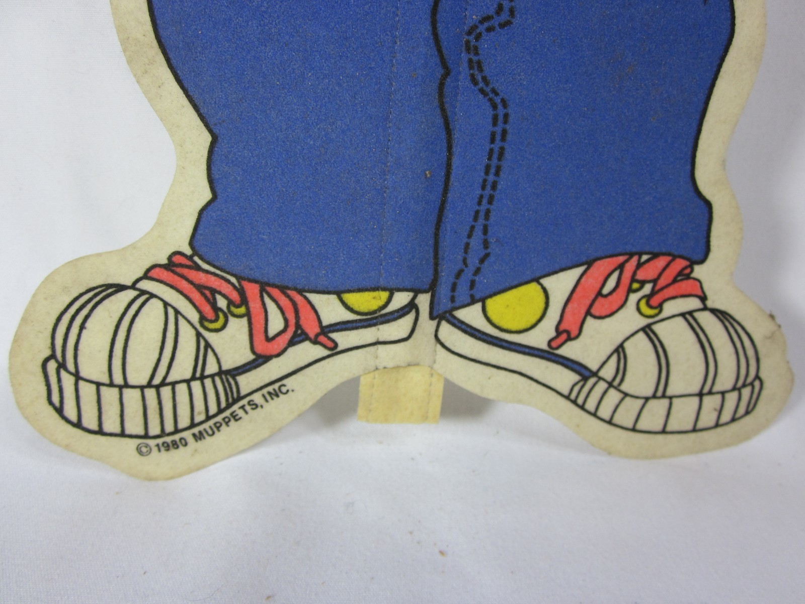 1980s Rare Muppets Ernie Hand Felt Banner Show Bob Shipstad Sesame ...