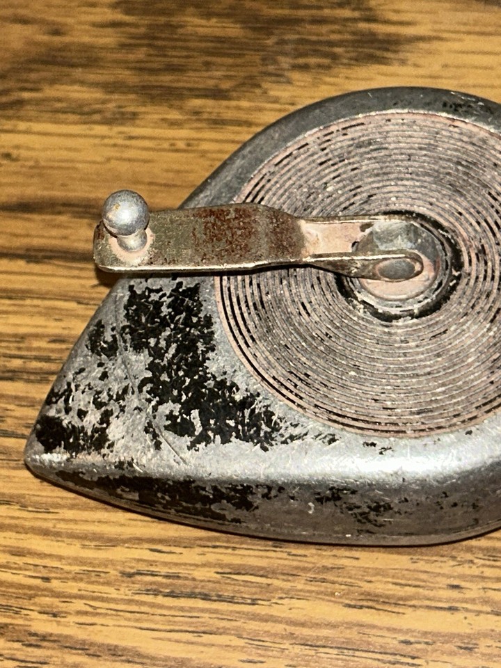 Vintage Stanley Chalk-O-Matic Red 47-050 Plumb Bob Chalk Line 50 Ft | eBay