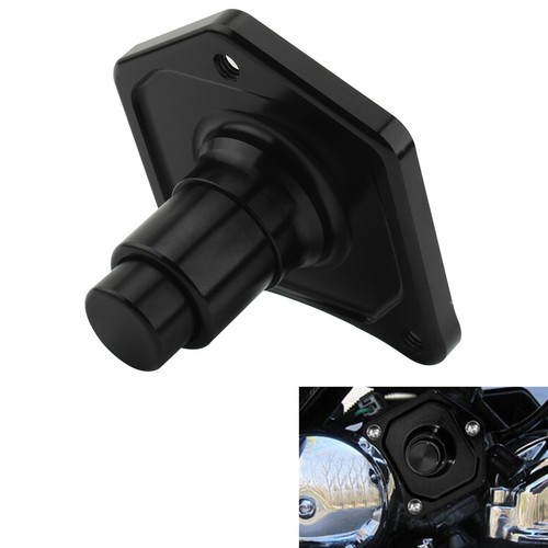 Black Solenoid Cover Push Button Starter For Harley Dyna/Softtail ...