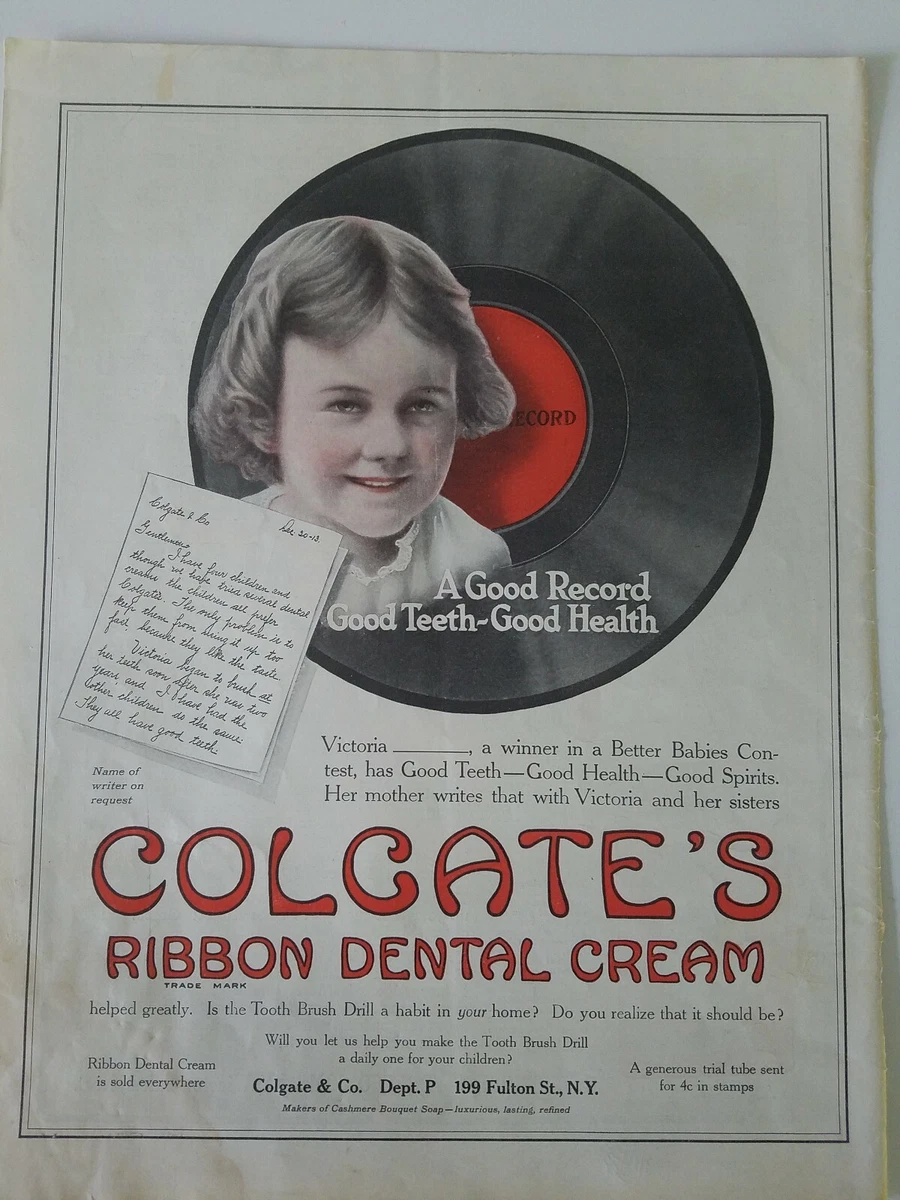 Victorian Advertisements Toothpaste