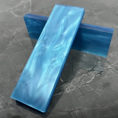 Resin Acrylic Knife Handle Material Scales Blanks Pre-Cut Engraved ...