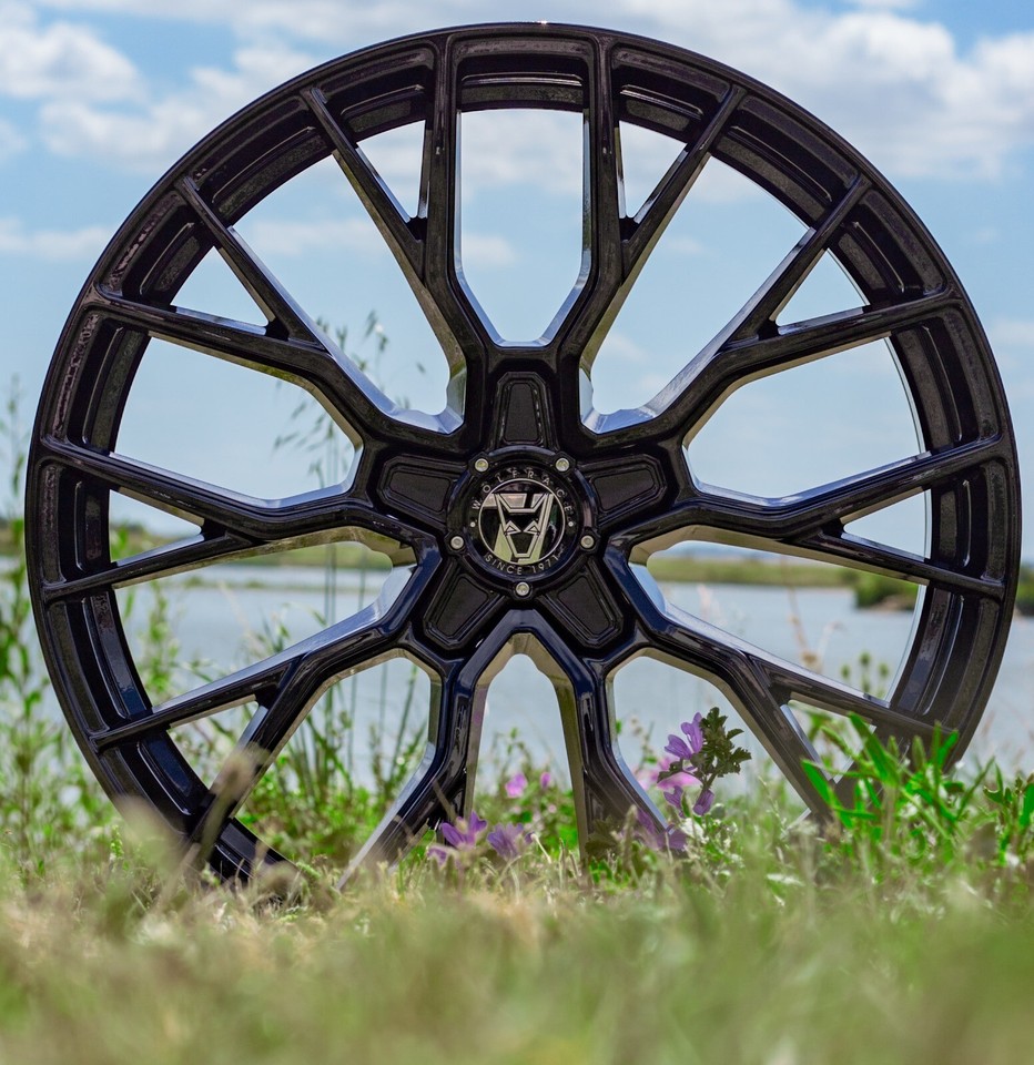 19"/Skoda Superb/Wolfrace Munich GTR/Gloss Black/8.5j/Alloys X4 | eBay UK