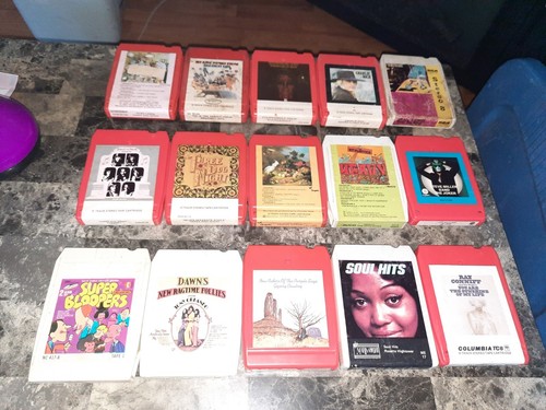 15 Vintage 8 Track Cartridges | eBay