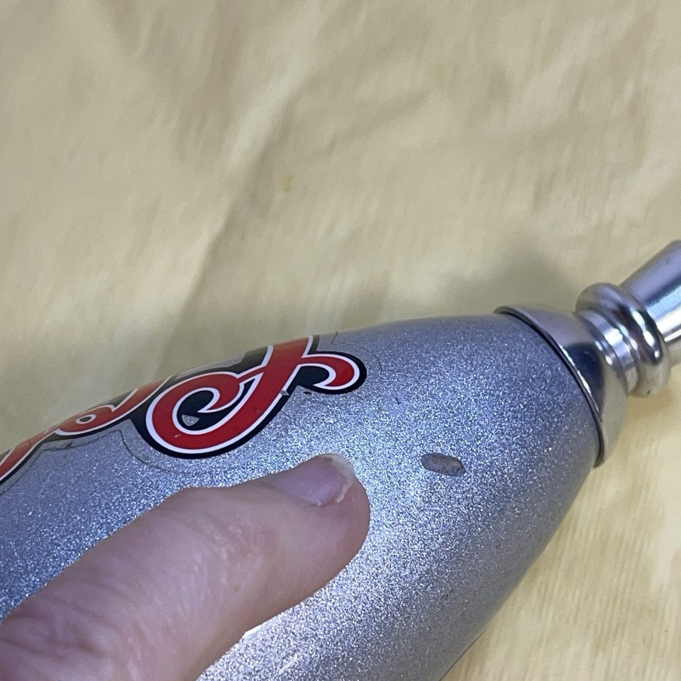 Coors Light Silver Bullet Beer Tap Handle Draft Bar Pub Advertising 11 ...