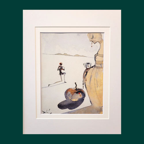 Salvador Dali "Chocolate" Matted Ready to Frame Print | eBay