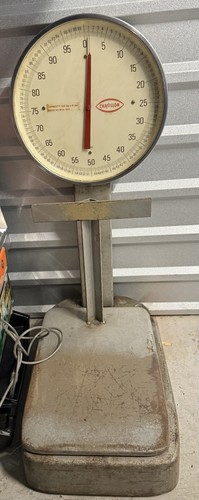 Chatillon BP13-109S Mechanical Bench Platform Scale 100lb capacity | eBay