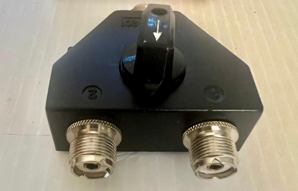 Workman Bandit CS201 2 Way CB Radio Coaxial Antenna Switch Box Brand ...