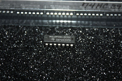 74HC393 Dual 4-Bit Binary Ripple Counter, MC74HC393, SN74HC393N | eBay