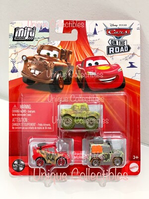 Disney Pixar Cars Mini Racers Ivy Cryptid Buster McQueen Margaret ...