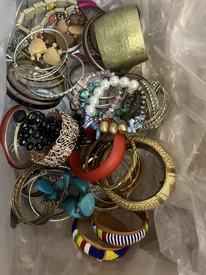 Huge Craft Junk Drawer Jewelry Lot Vintage to Now Repair Wearable DIY ...