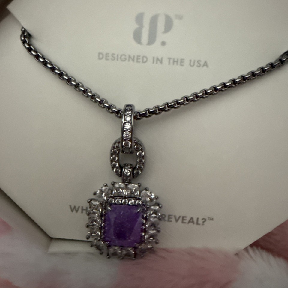 Bomb Party OG Necklace Sparks In The Sky Lab Created Iris Ice Crystal ...