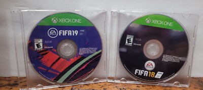FIFA 18 & 19 GAME LOT Microsoft Xbox One DISCS ONLY Free Shipping | eBay