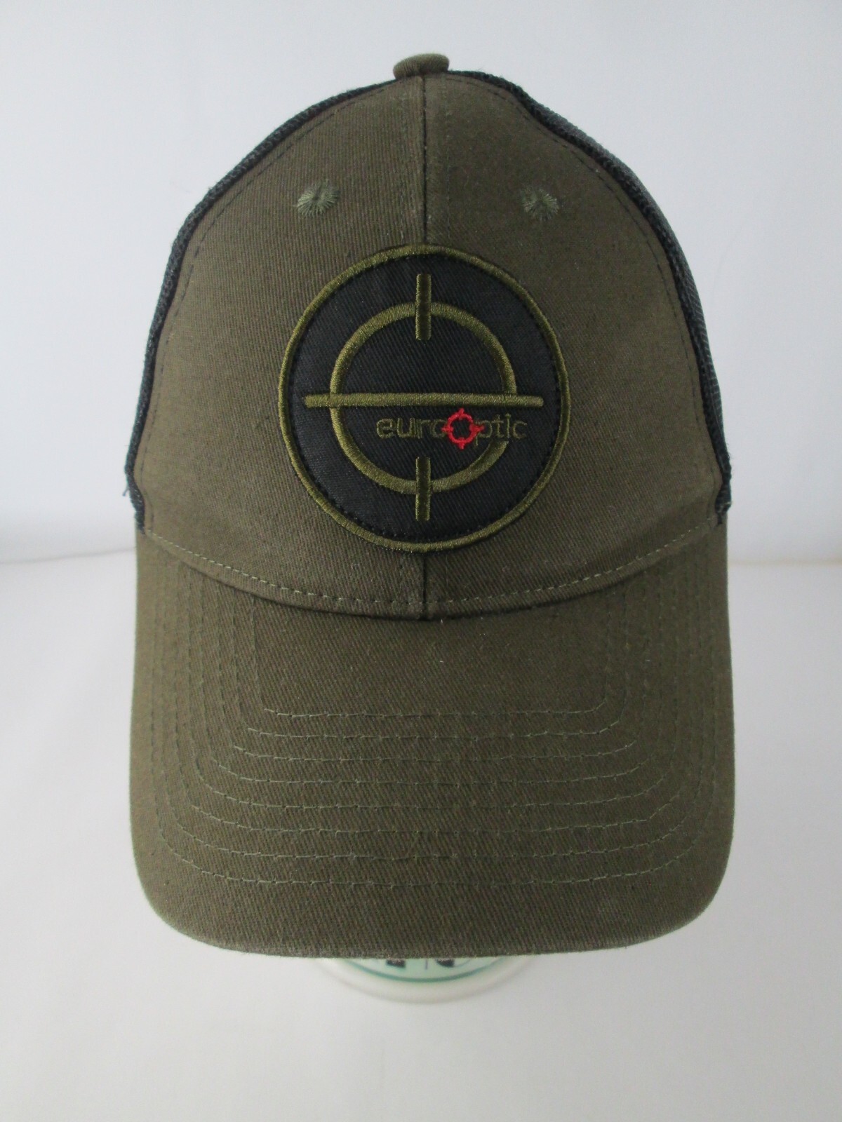 EuroOptic Rifle Scopes Dark Green & Black Mesh Snapback Trucker Ball ...