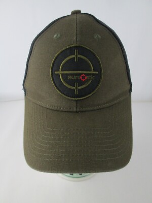 EuroOptic Rifle Scopes Dark Green & Black Mesh Snapback Trucker Ball ...