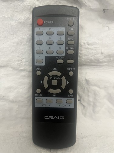 Tested Craig Remote Control CG003 for Digital TV Tuner Converter Box ...