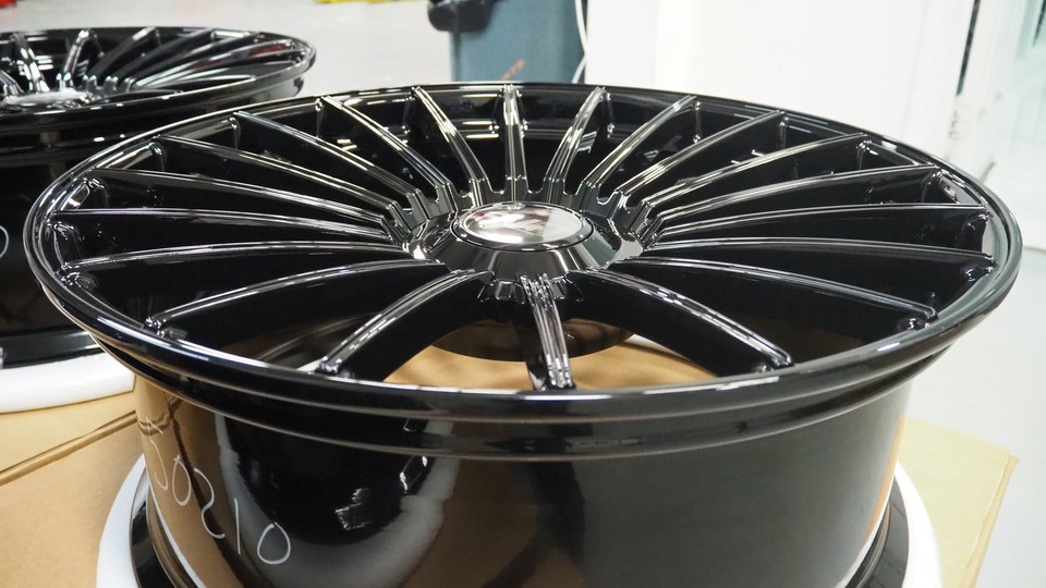 24" Savini SV1 X1 24x10 Black Concave Full Forged Wheels Rims Fits ...