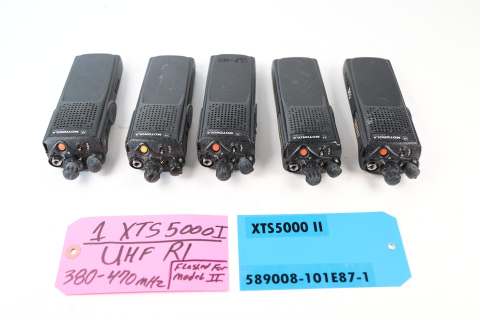 Motorola XTS5000 II UHF 380-470 MHz Astro H18QDF9PW6AN XTS 5000 | eBay