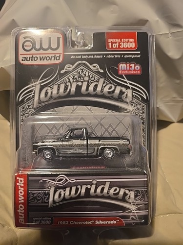 1/64 AUTO WORLD AW 1 / 3600 Mijo Exclusive Low riders 1983 Chevrolet ...