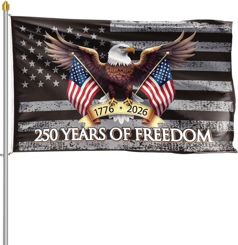 America 250 Flag 3x5 Outdoor 250 Year American Anniversary Flag 150D ...