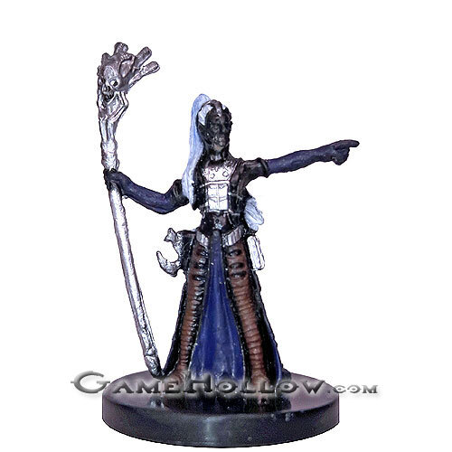 D&D Miniatures Dragoneye DROW WIZARD #50 Female | eBay