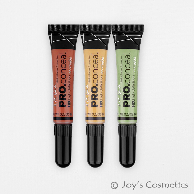 3 LA GIRL HD PRO Conceal Color Corrector 3 Color Set "GCSET02" *Joy's ...