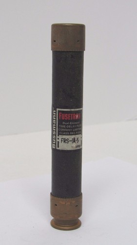 FUSETRON FRS-R-5 5AMP DUAL ELEMENT FUSE | eBay