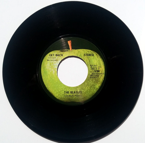 THE BEATLES - Get Back / Dont Let Me Down - Vinyl 45 rpm 1969 Apple ...