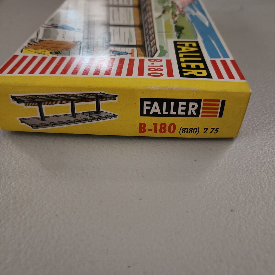 Vintage Faller B-180 Train Covered Platform | eBay