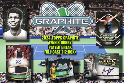 John McEnroe 2024 TOPPS GRAPHITE TENNIS CASE BREAK (12 BOX) | eBay