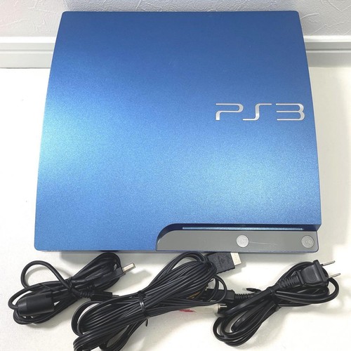 SONY PS3 PlayStation 3 CECH-3000B Splash Blue Console LIMITED - Used ...
