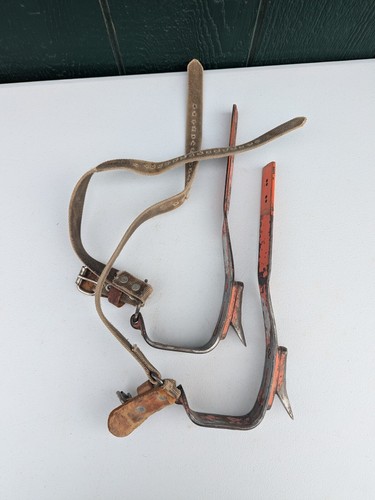 Bashlin BD-16BC Lineman Twisted Shank Pole Climbing Spikes Gaffs (Left ...