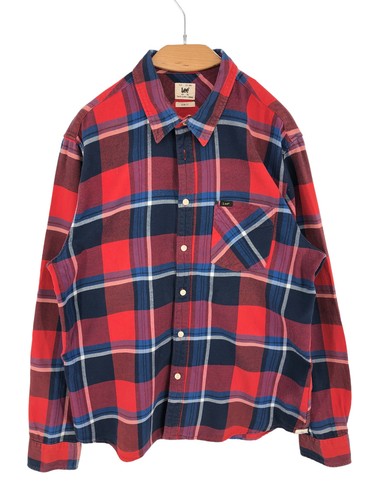 Lee Men's Slim Fit Check Long Sleeve Casual Shirt Size XL | eBay Australia