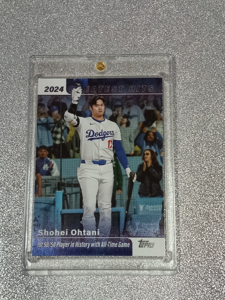 SHOHEI OHTANI RARE 50/50 SEASON TOPPS INVESTMENT CARD SP MVP DODGERS MINT | eBay